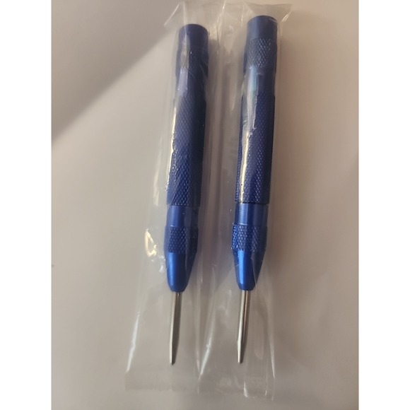 Kitchen | 5 Springloaded Adjustable Automatic Center Hole Punch Blue ...